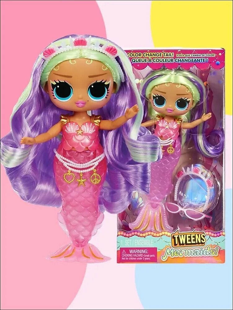 Кукла Tweens Mermaid Cleo Clove Fashion Doll Модная кукла