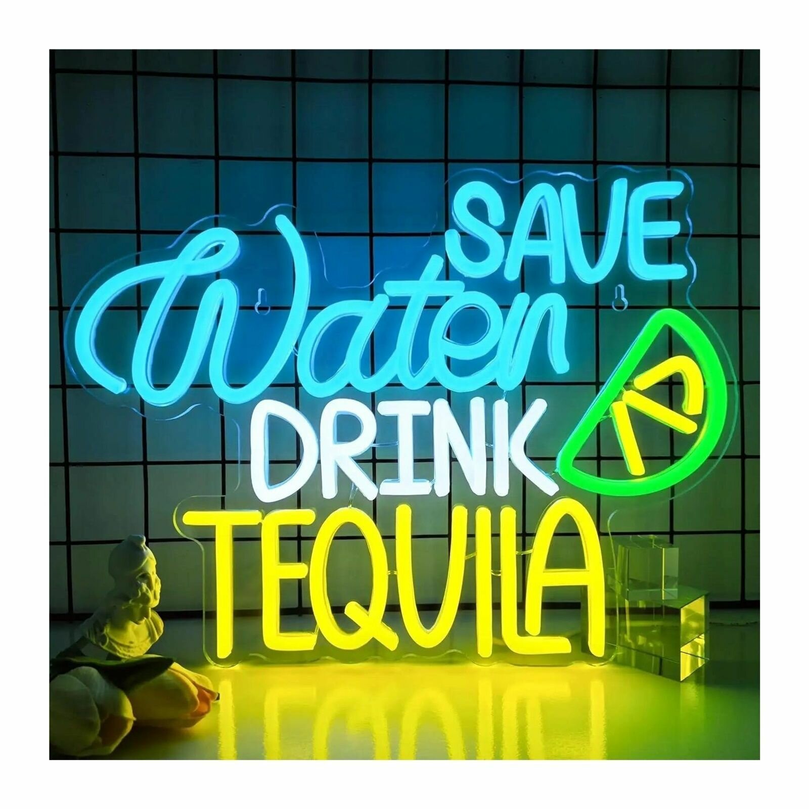 Save Water Drink Tequila Неоновая Вывеска 40,7x30см
