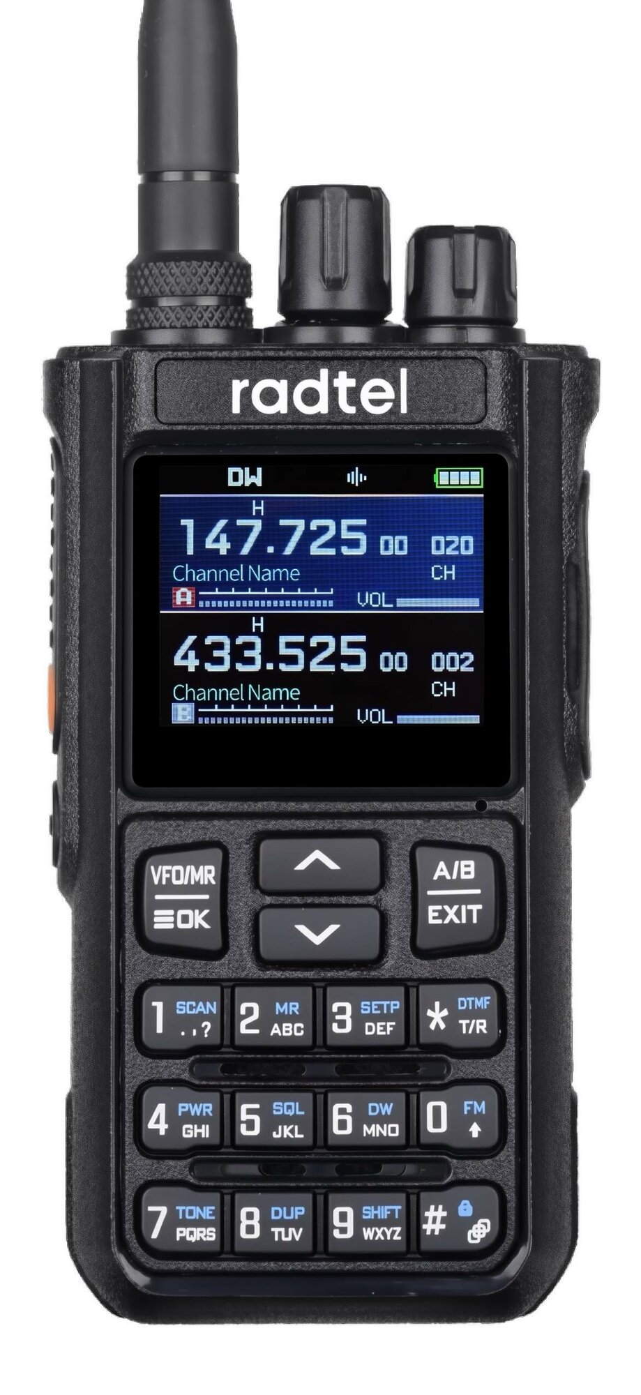 Рация Radtel RT-900, Bluetooth, авиационный диапазон, 256 каналов, 10 Вт