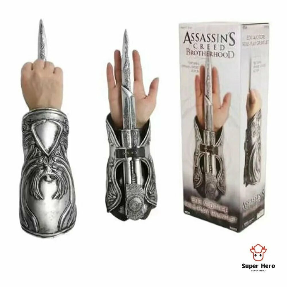 Игрушечное оружие Ассасин Крид + Подарок Assassin's Creed скрытый пиратский клинок 60 см