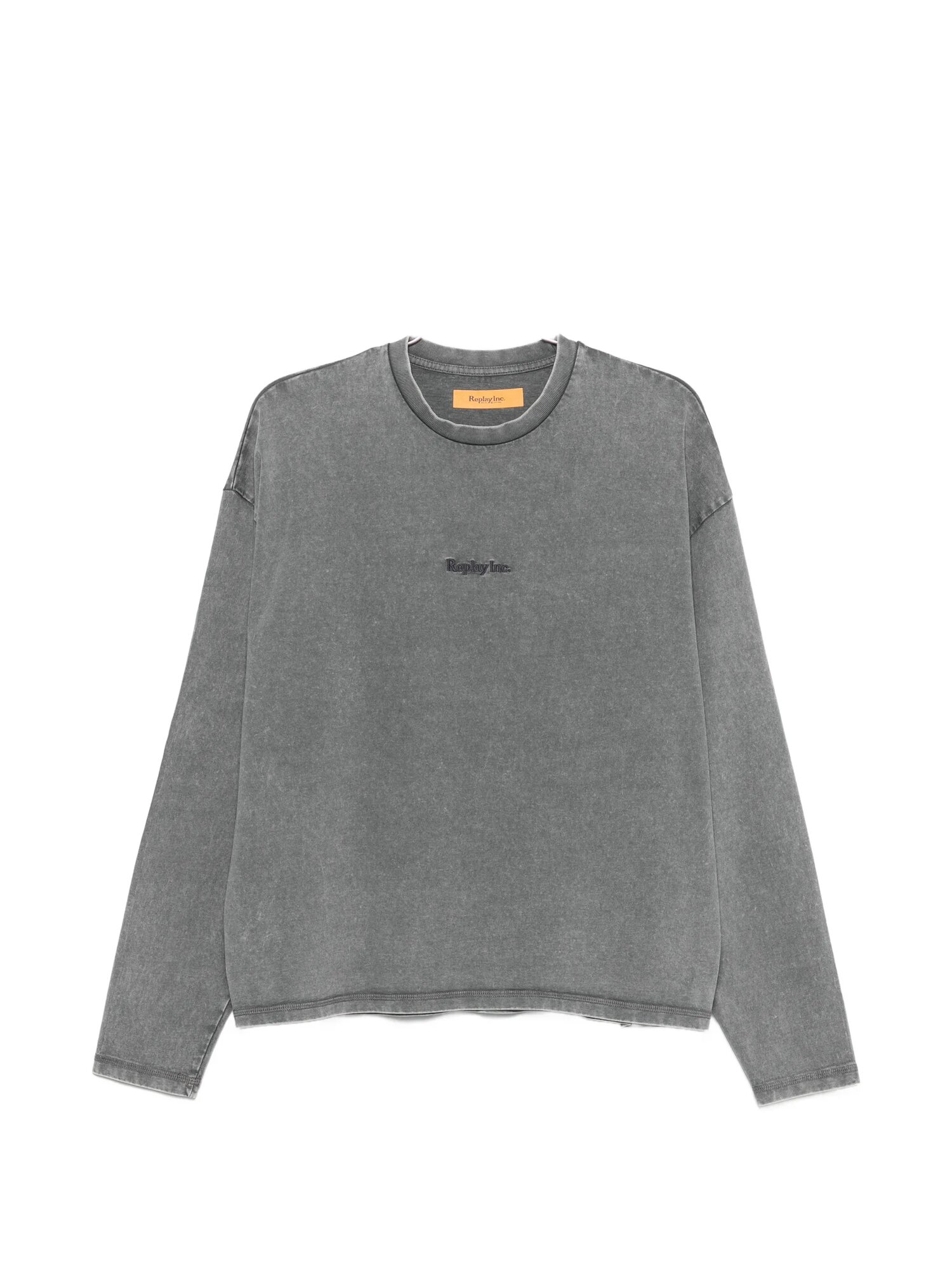 Футболка Acid-wash long-sleeve T-shirt