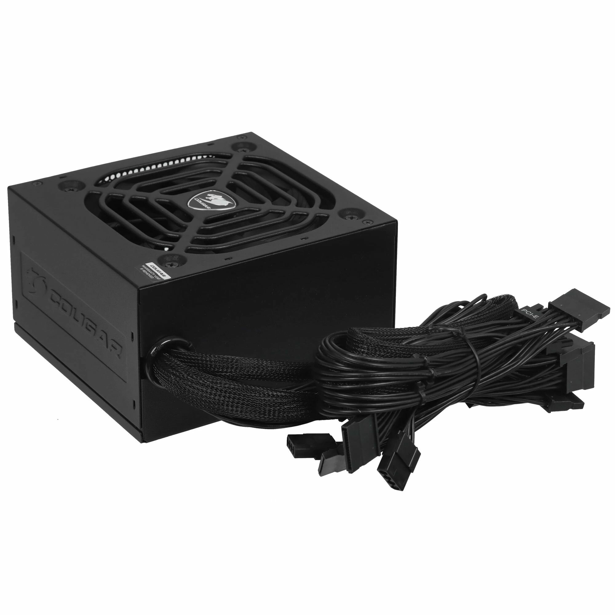 Блок питания Cougar STC 650 80 Plus Standart (CGR SC-650) черный - ATX 20+4 пин, 4 pin + 4 pin CPU, 6 SATA, 2 x 6+2 pin PCI-E