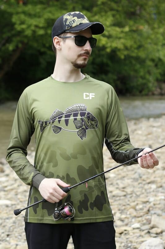 Джерси для рыбалки CF Company Camo Fish, р-р.3XL