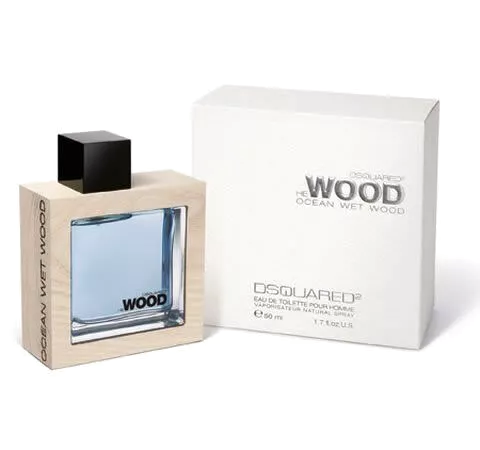 Туалетная вода для мужчин He Wood Ocean Wet Wood 50 мл / Дискваред 2 Хи Вуд