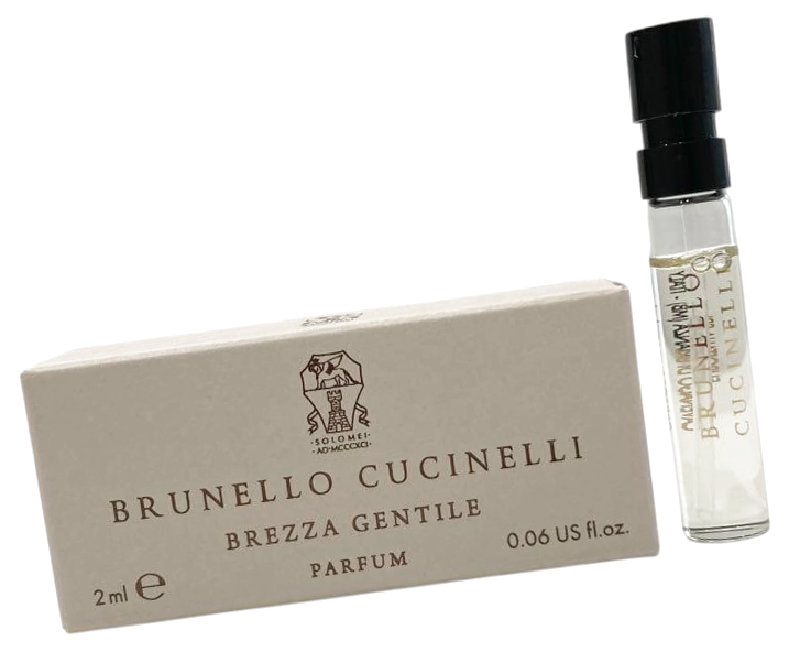Пробник Brunello Cucinelli Brezza Gentile 2 мл - духи для мужчин и женщин / Нежный Ветерок