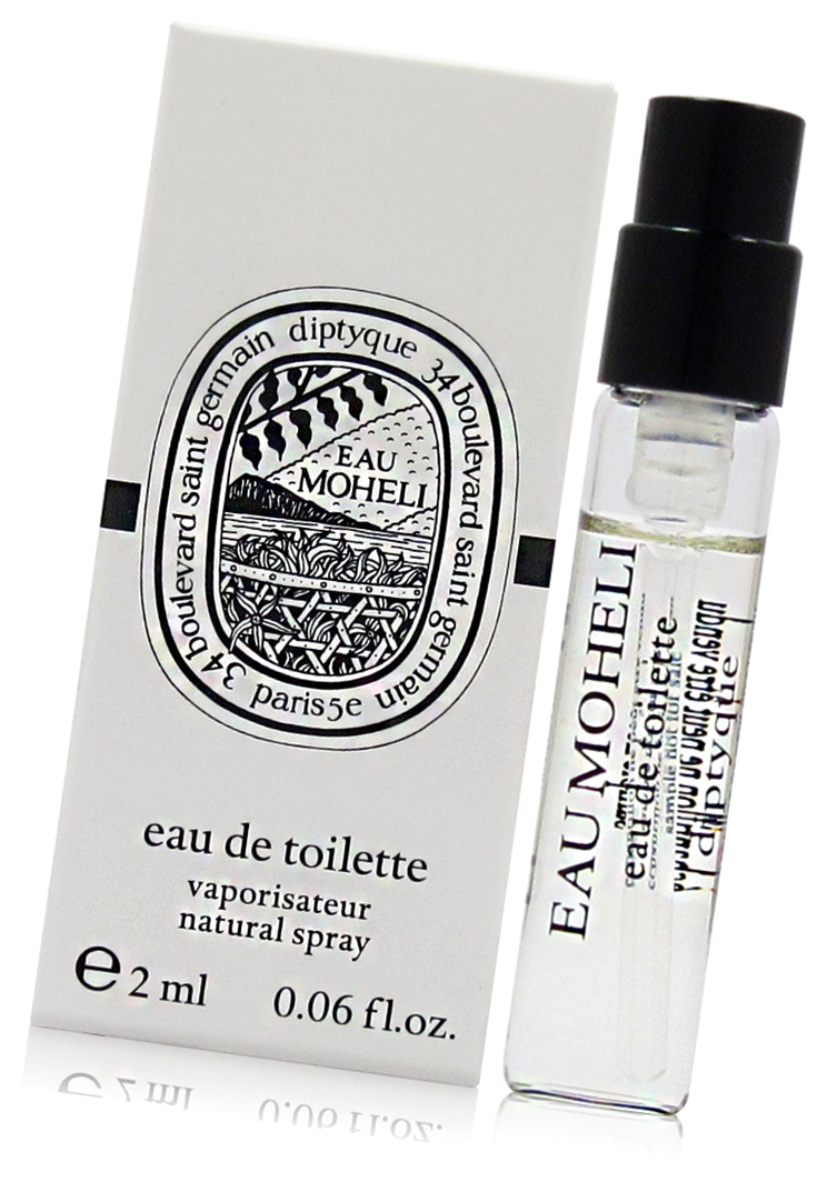 Женская туалетная вода Диптик О Мохели 2 мл - сэмпл / Diptyque Eau Moheli