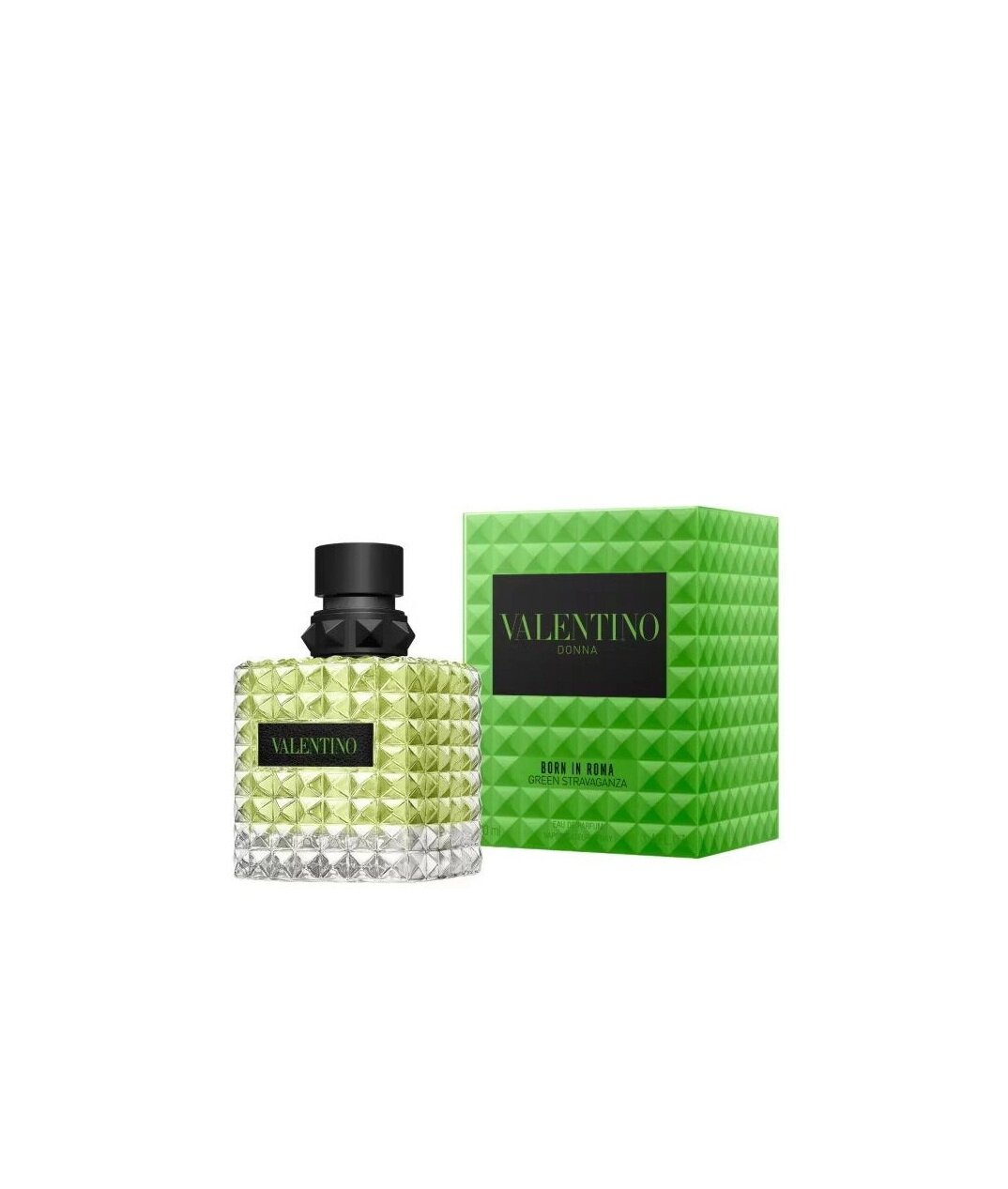 Valentino Donna Born In Roma Green Stravaganza 50 мл парфюмерная вода женская, цветочные, амбровые