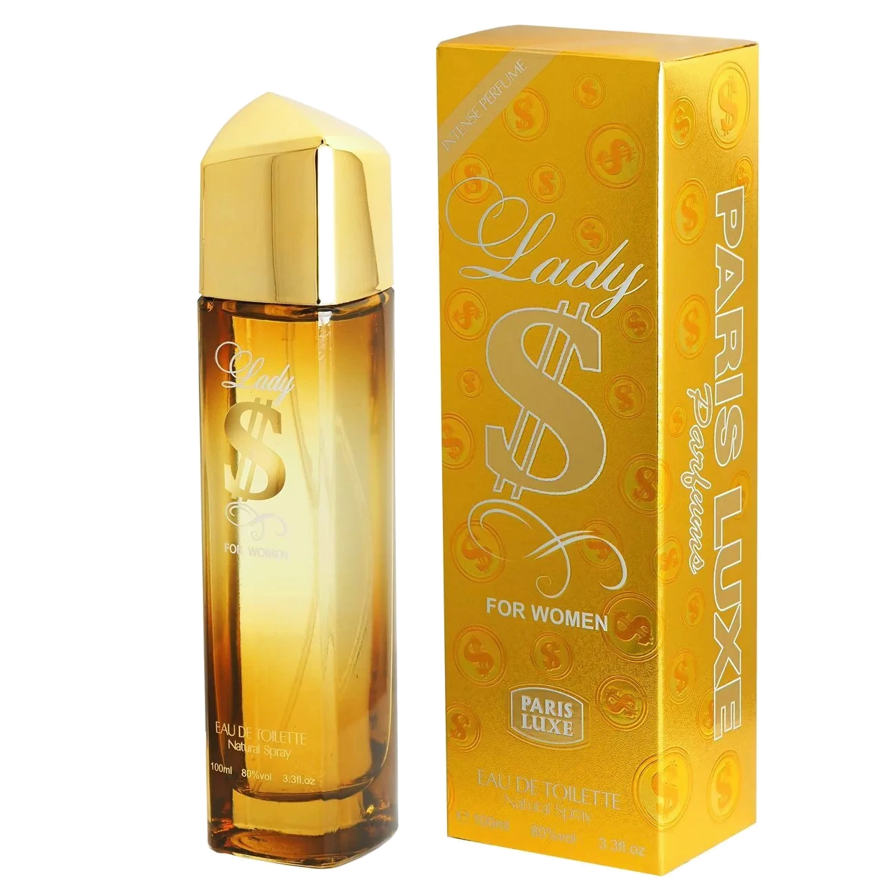 Женский парфюм Paris Line Parfums Lady Dollar Intense 100 мл / Пари Лайн Леди Доллар Интенс