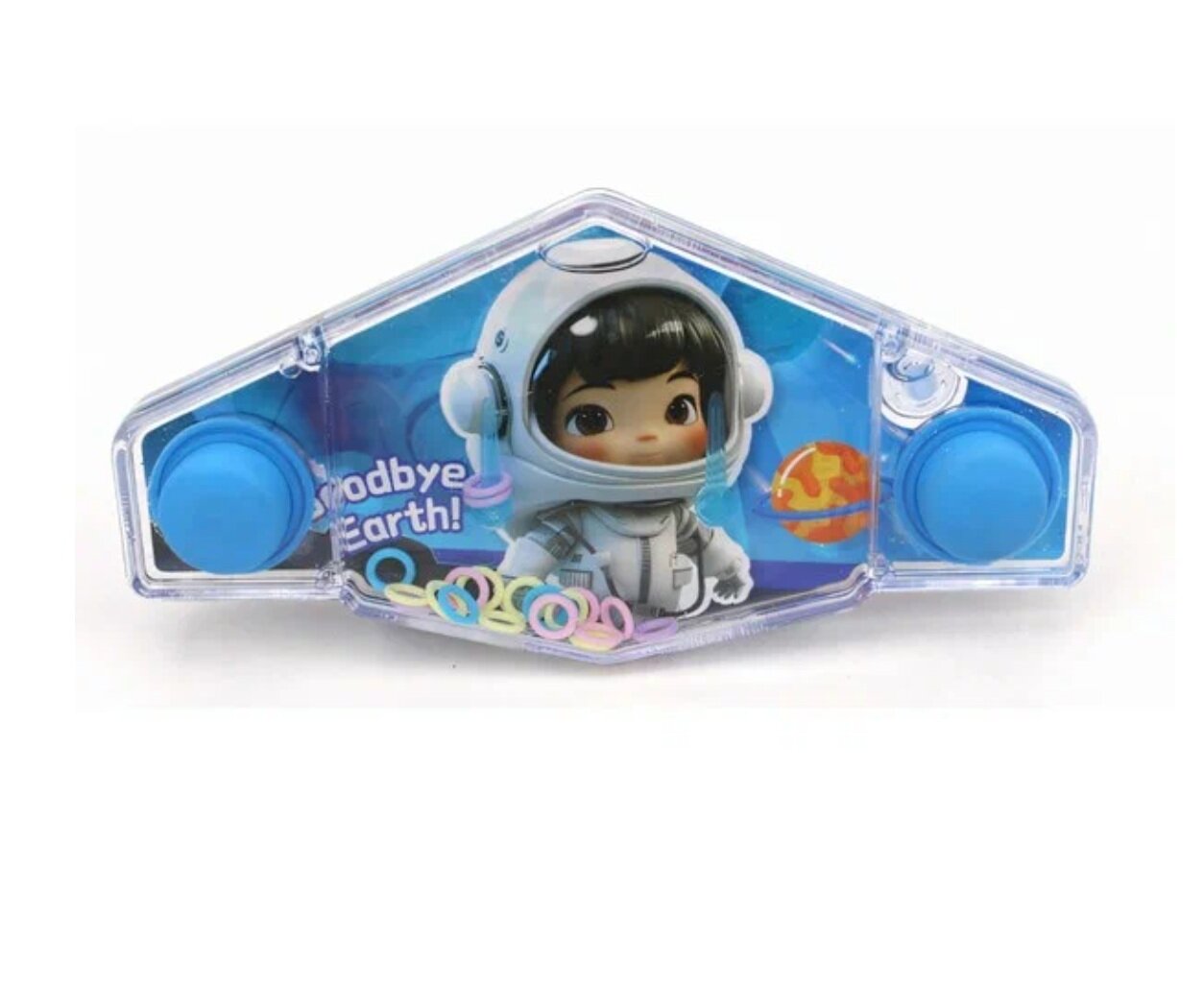 Мини-игра "Водный кольцеброс", 14x2x7 см, прочный пластик, для детских игр, WITHOUT
