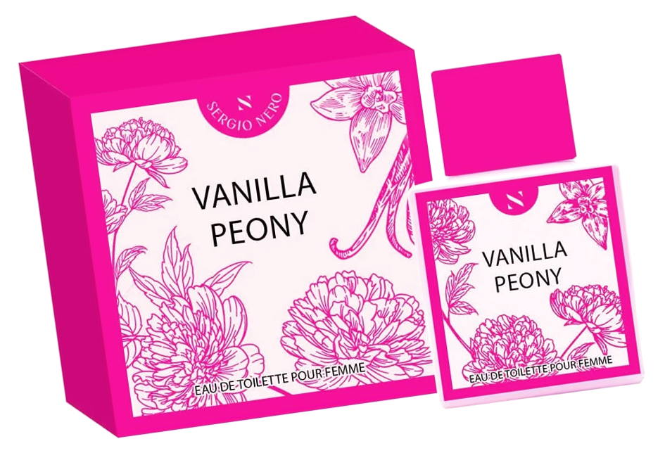 Sergio Nero Vanilla Peony туалетная вода 50 мл / женские духи Серджио Неро Ваниль Пион