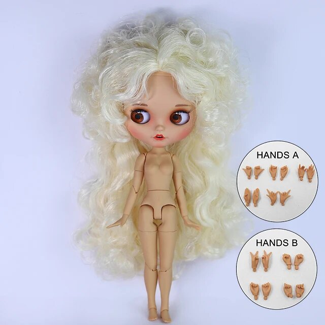 Blyth кукла шарнирная 30 см, nude