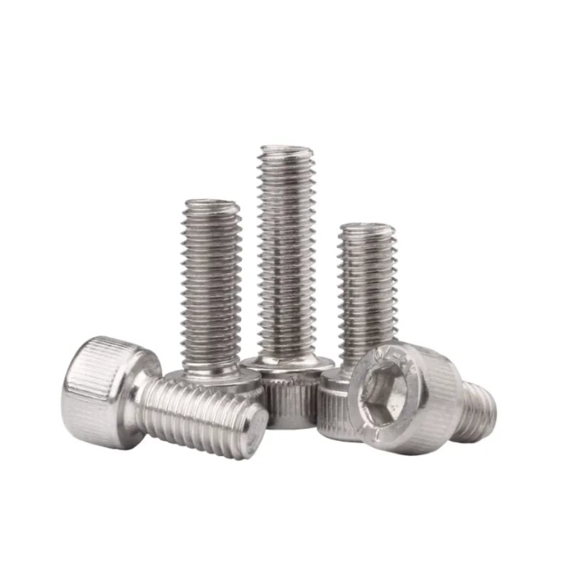 Hexagon Hex Socket Head Cap Allen Bolt Screws DIN912 304 Серый, M4(20pcs), 304 Stainless Steel, 16mm