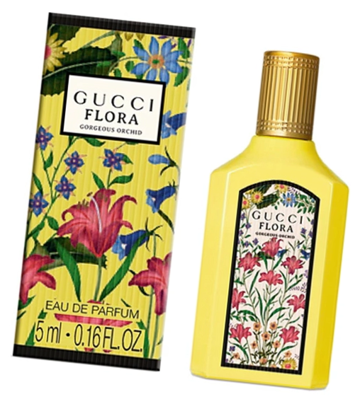 Gucci Flora Gorgeous Orchid парфюмерная вода 5 мл миниатюра - Гуччи Горджес Орхид для женщин