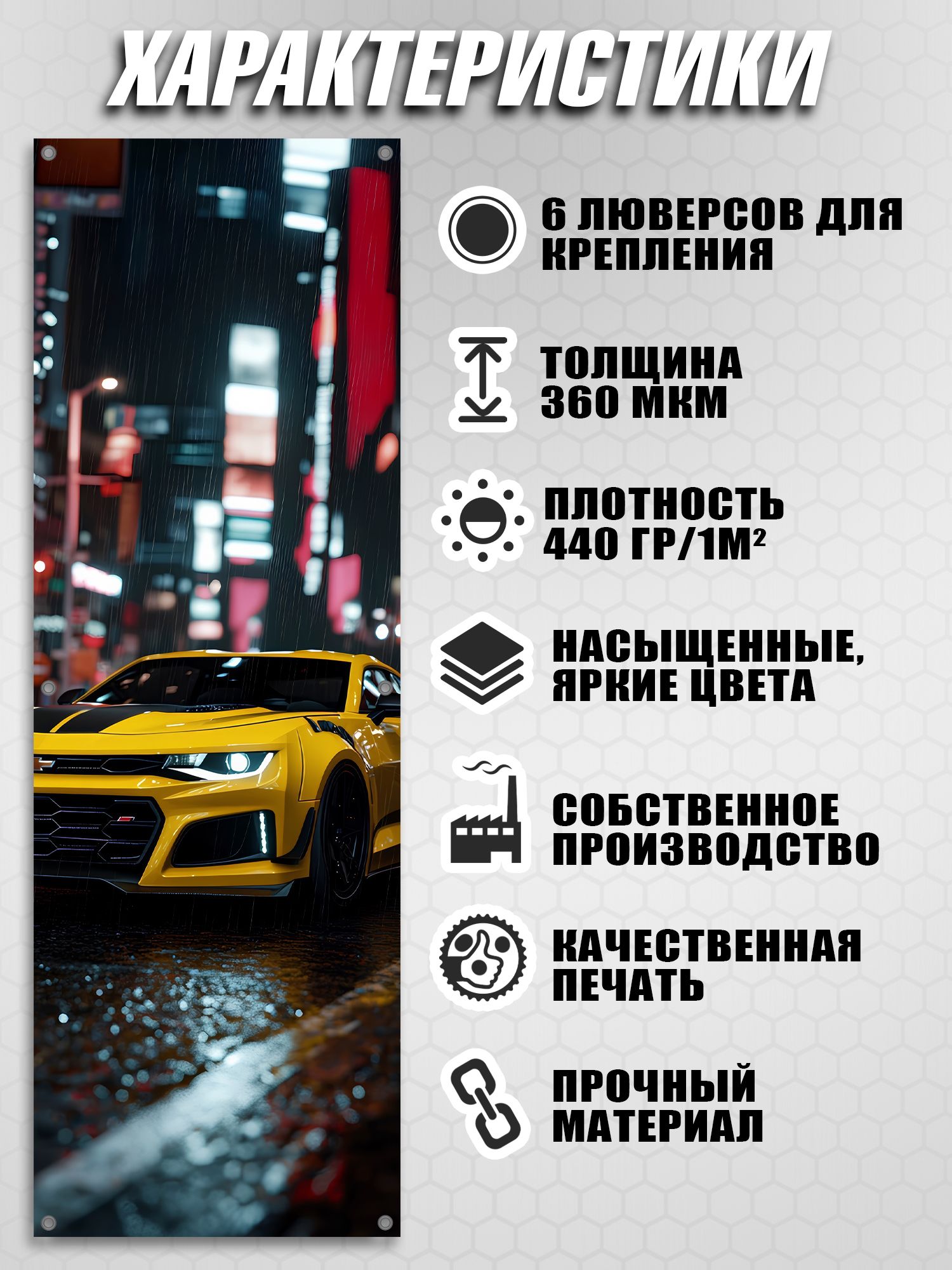 Постер на стену баннер — фото 1
