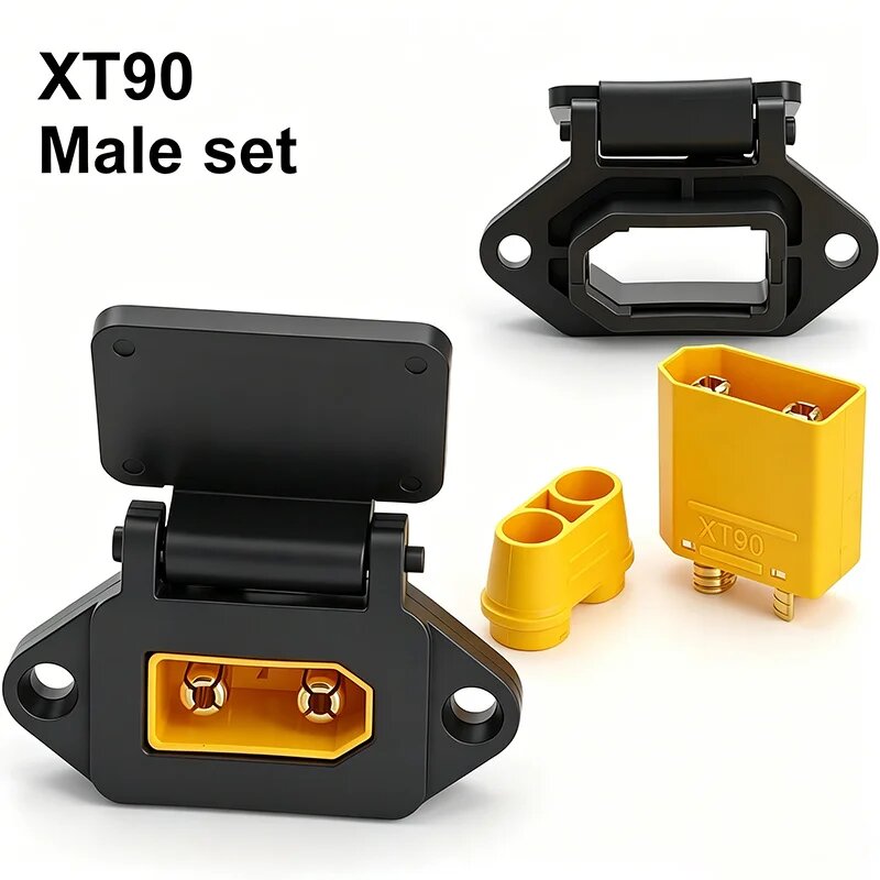 Разъем XT90-F/M CEYYOR для зарядки литий-ионных аккумуляторов XT90 male set