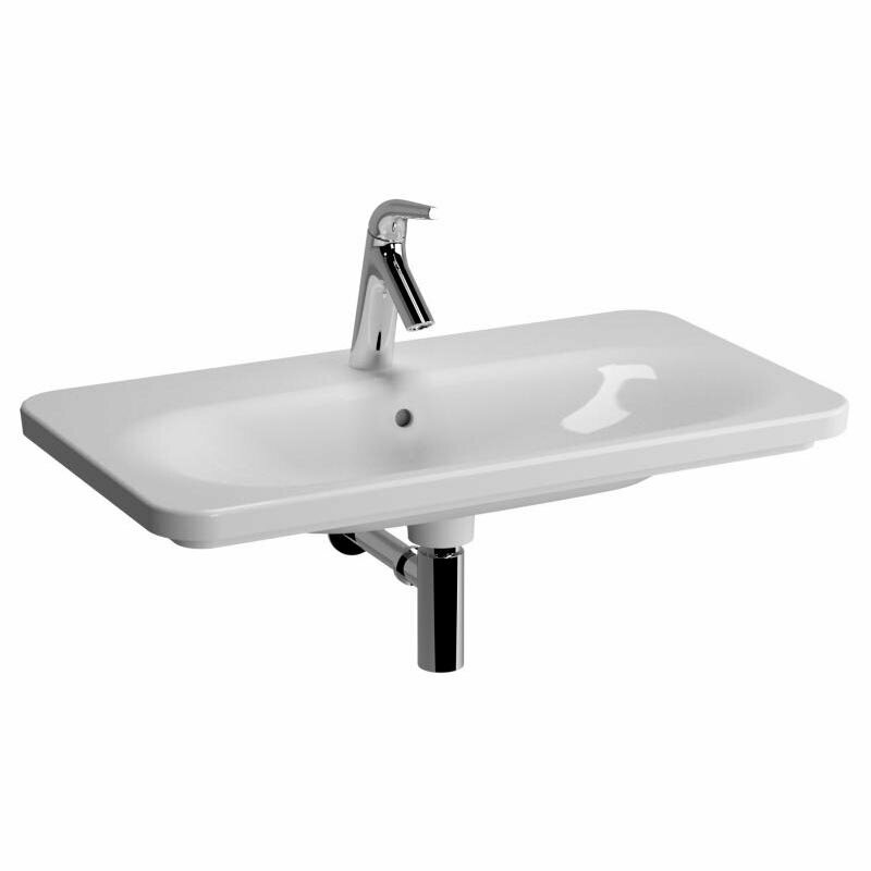Раковина подвесная Vitra Nest Trendy 5686B003-1072 79,5х44,5 см с подсветкой, белый