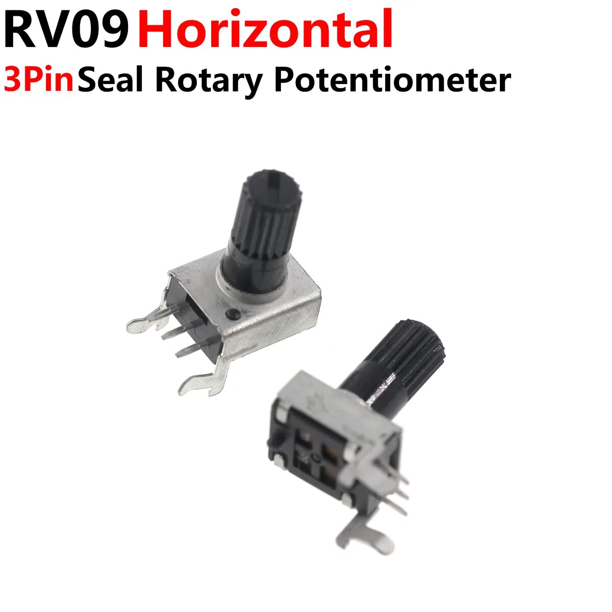 Резисторы RV09 50K Ом, 12.5 мм, 20 шт.