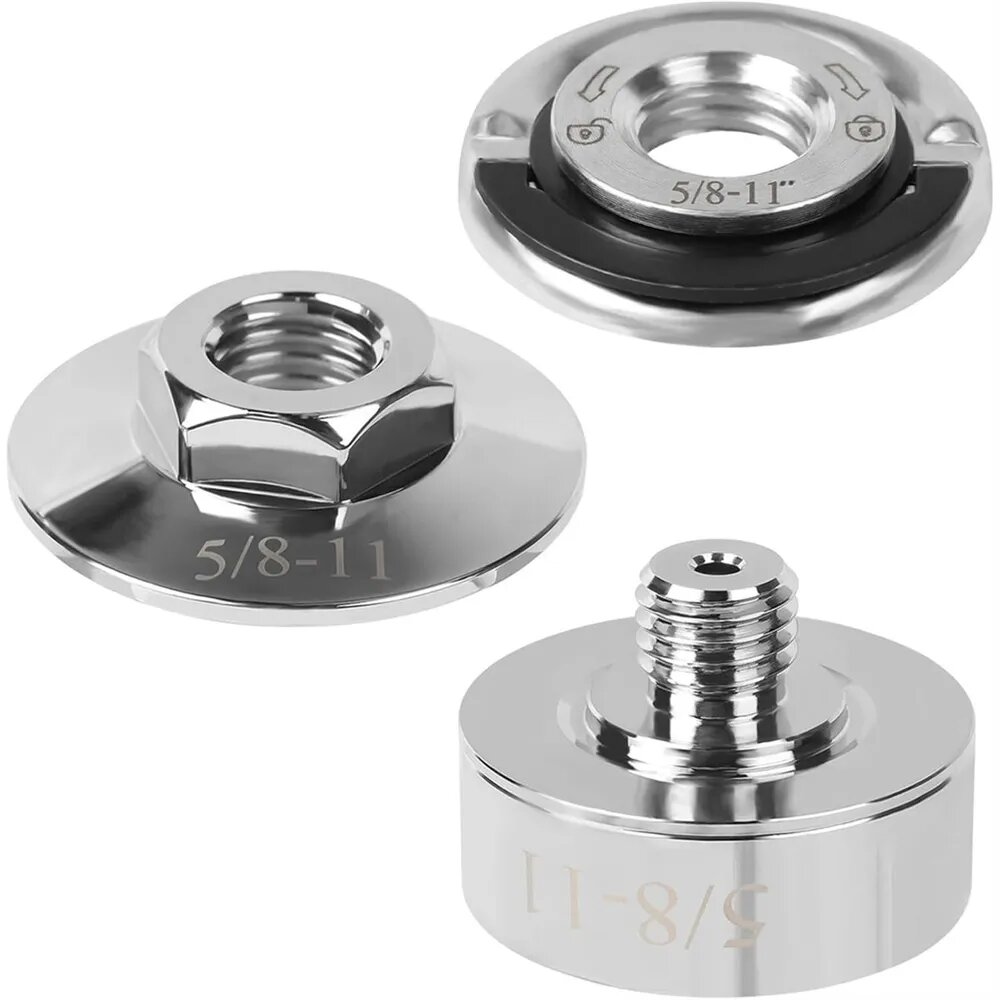 Комплект из 3 адаптеров X-Lock для шлифовальной машины с резьбой 5/8 дюйма