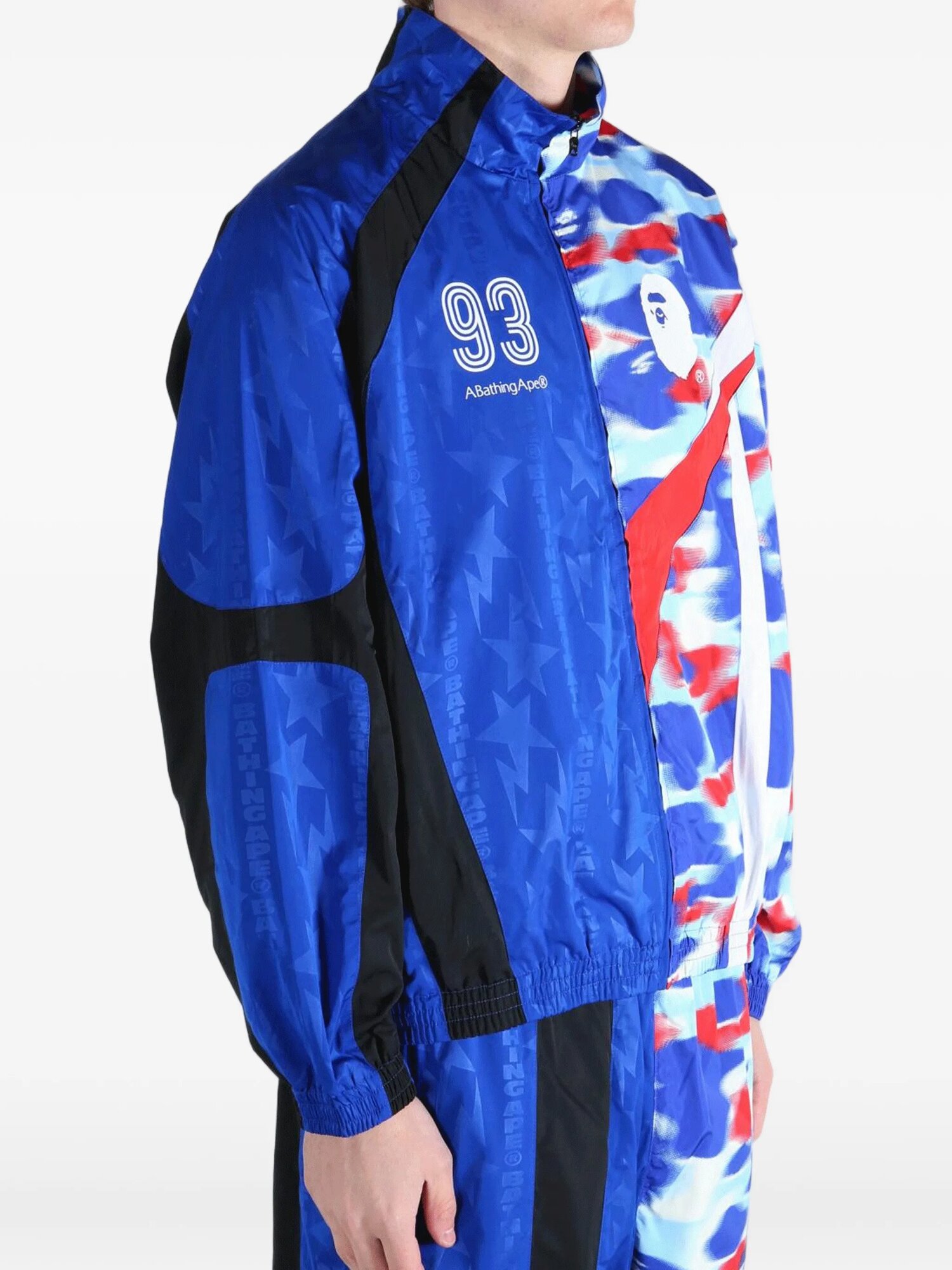 Куртка A BATHING APE Camouflage-print panelled jacket, размер 50 — фото 1