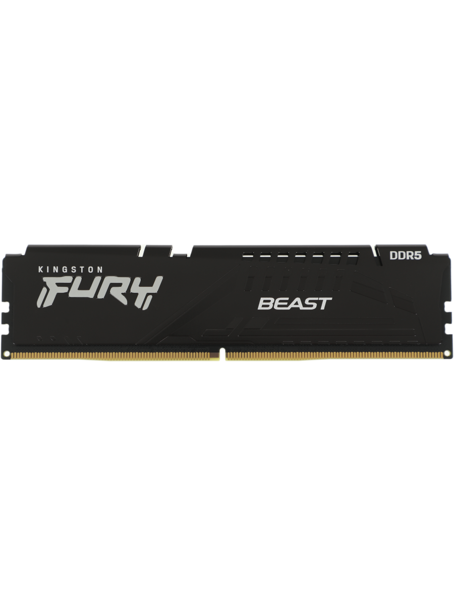 Память DDR5 16GB 5200MHz Kingston KF552C40BB-16 Fury Beast RTL Gaming PC5-41600 CL40 DIMM 288-pin 1.25В single rank с радиатором RTL