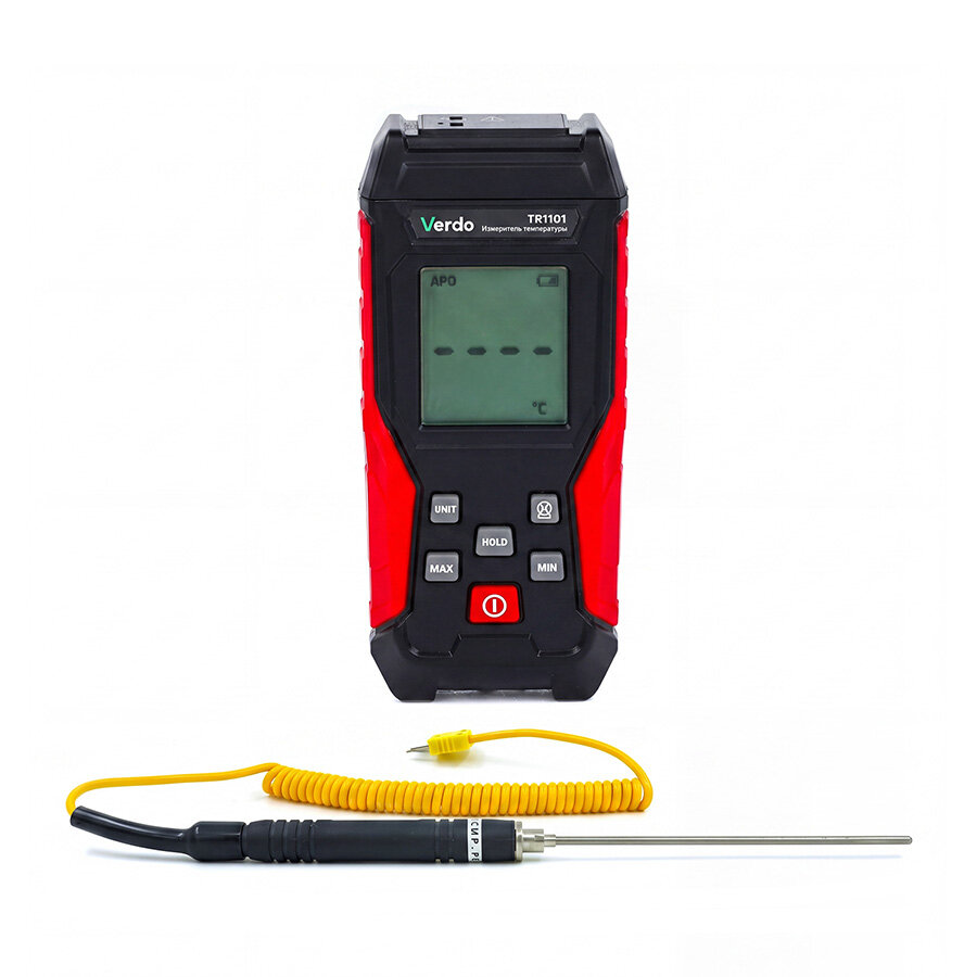 Комплект: измеритель температуры с погружной термопарой Verdo TR1101+Verdo TR1201-K, KIT100015