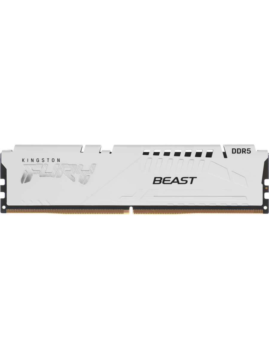 Память DDR5 32GB 6400MHz Kingston KF564C32BWE-32 Fury Beast RGB RTL Gaming PC5-51200 CL32 DIMM 288-pin 1.4В dual rank с радиатором RTL