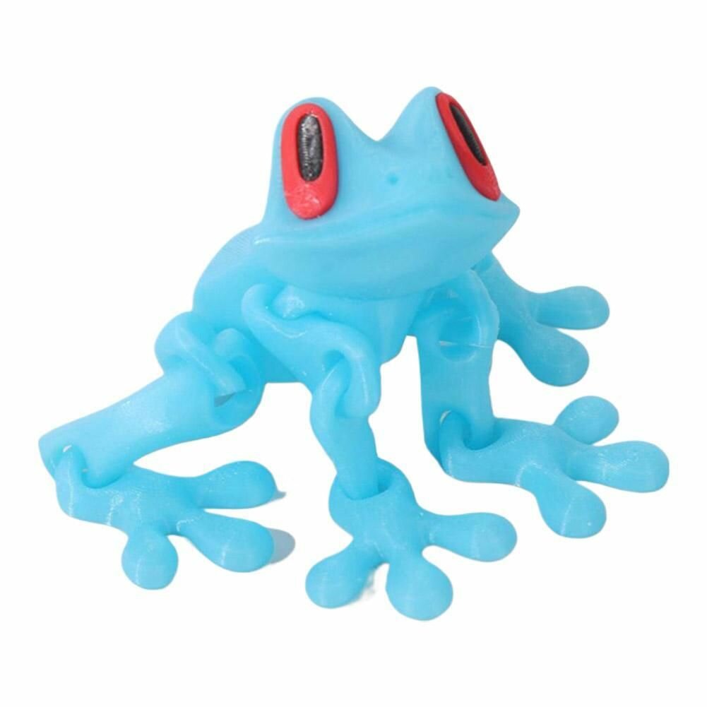 Подвижная 3D игрушка: Лягушонок