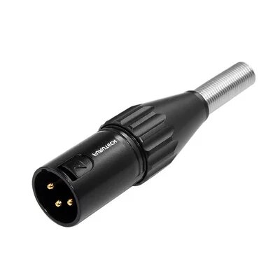 FURUTECH FP701/FP702 XLR штекерный разъем черный FP701