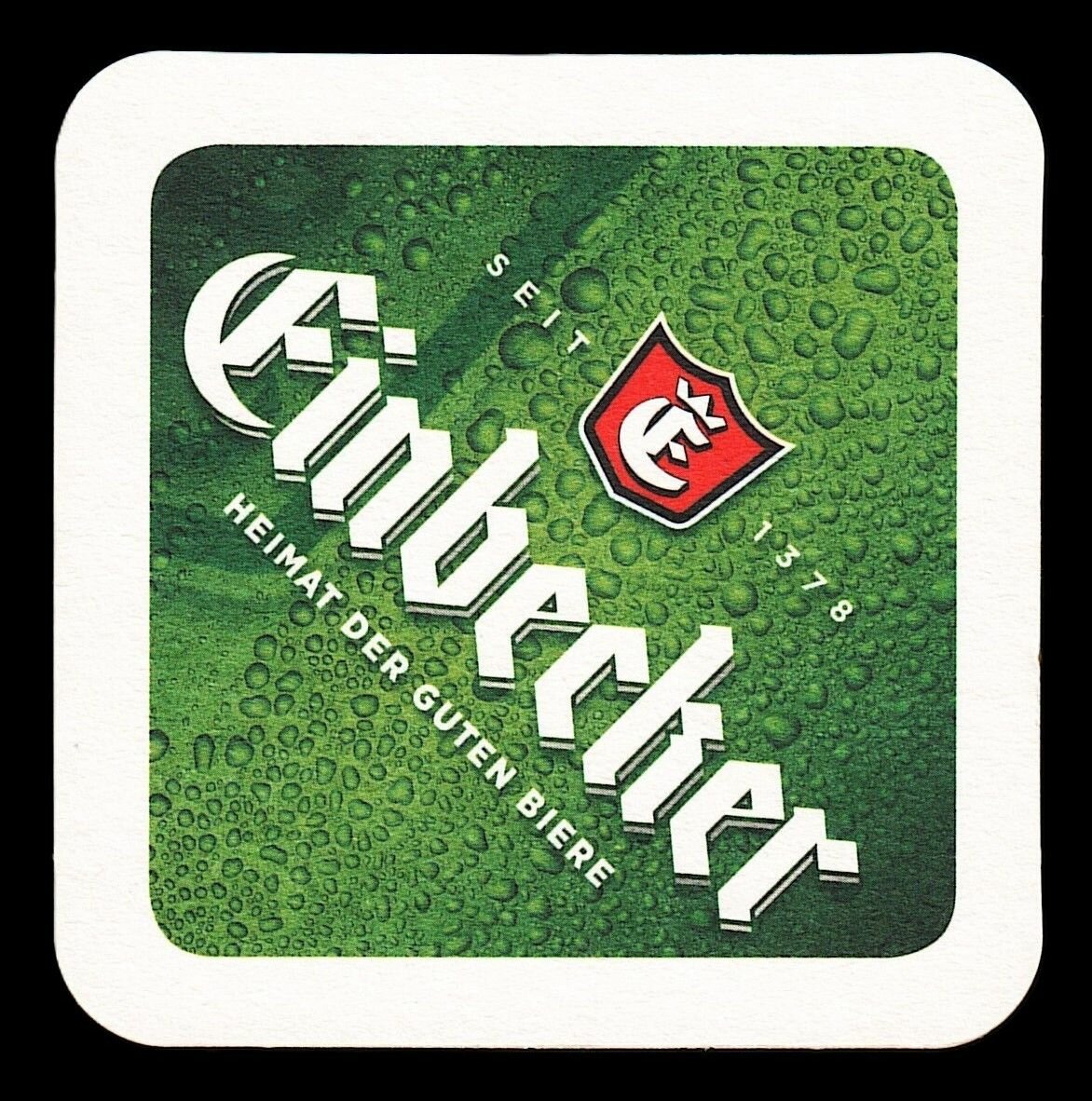 Бирдекель (костер) Einbecker Германия (подставка под пивной бокал)