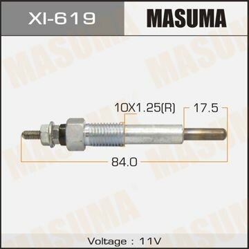 Свеча накаливания ISUZU BIGHORN MASUMA XI-619