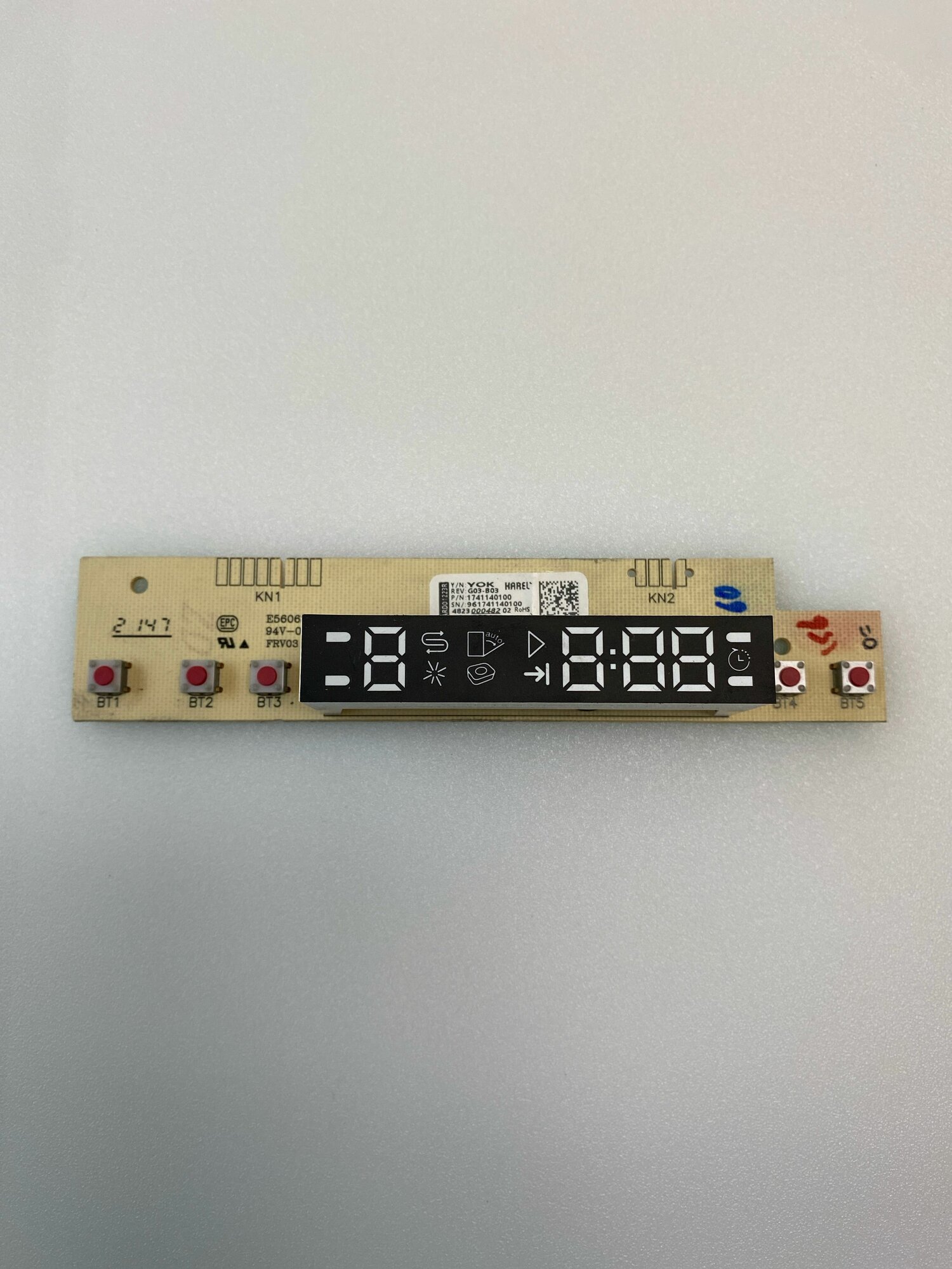 Панель управления и индикации, для ПММ Grundig GNVP4551