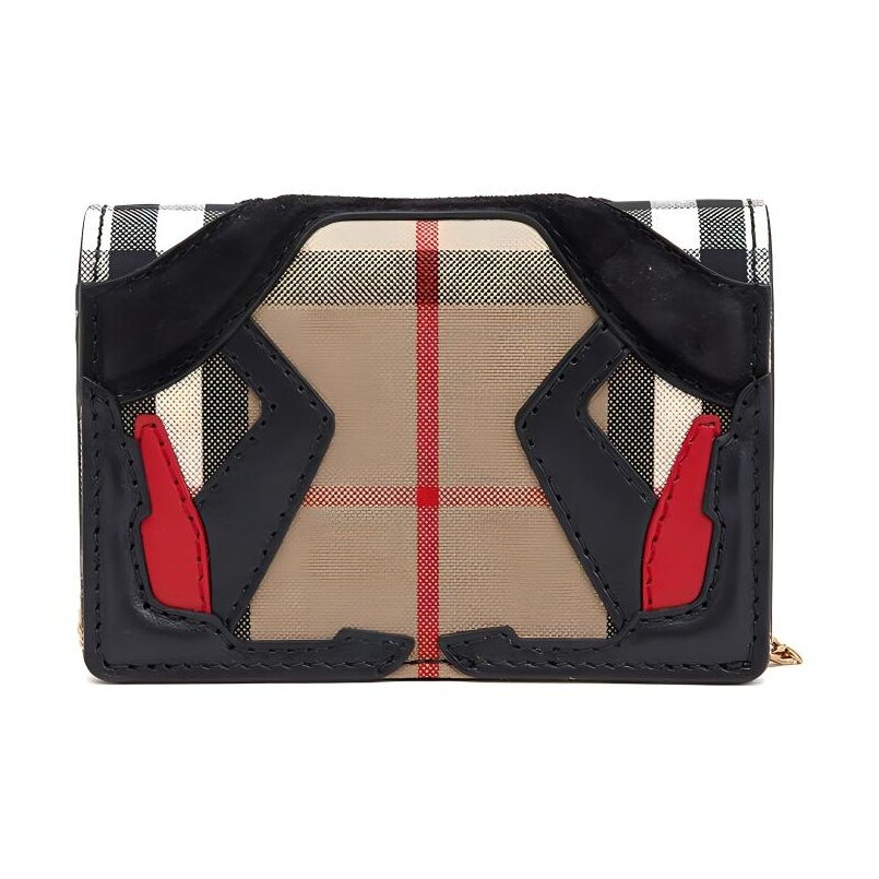 Сумка BURBERRY, фактура плетеная — фото 1