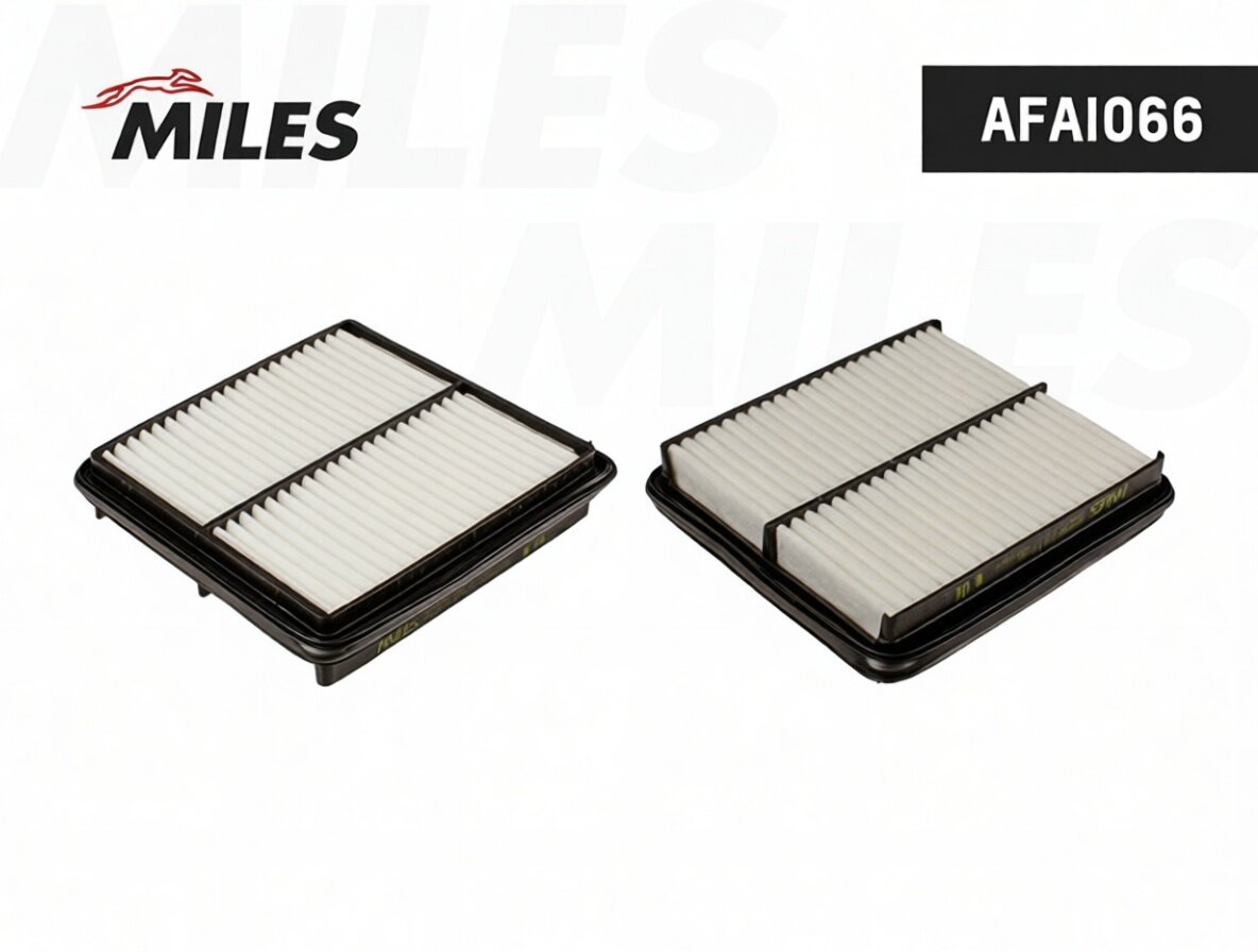 Фильтр воздушный CHEVROLET LANOS AFAI066 (FILTRON AP082/1, MANN C2229) AFAI066 Miles арт. AFAI066