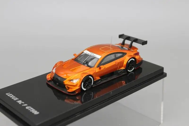 Модель автомобиля Lexus RC F GT GT500 1:64, оранжевый