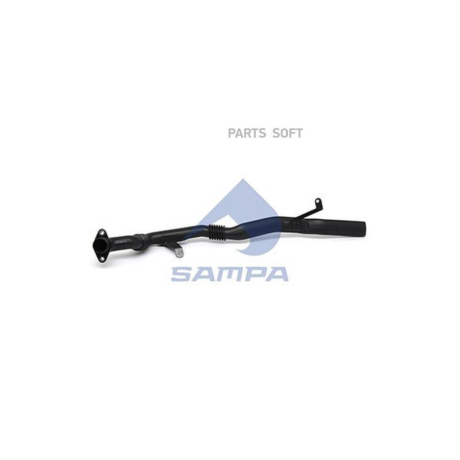 Трубка вентиляции картерных газов от официального дистрибьютора, SAMPA, артикул 034289