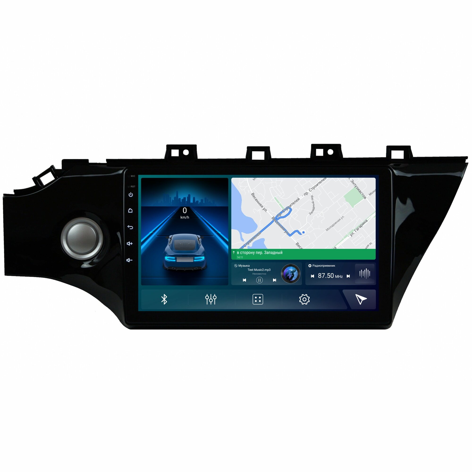Магнитола CRS-300 Киа Рио 2016-2020 Kia Rio X-Line с Android 14 - 8 ядер - 4+64Gb - Carplay - 4G(Sim)