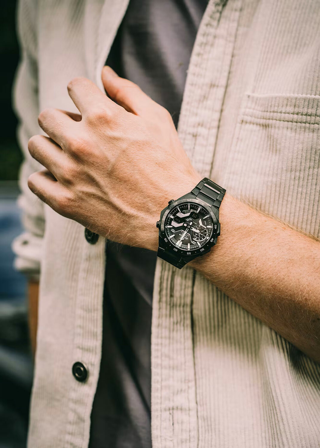 Наручные часы CASIO Edifice, черный — фото 1