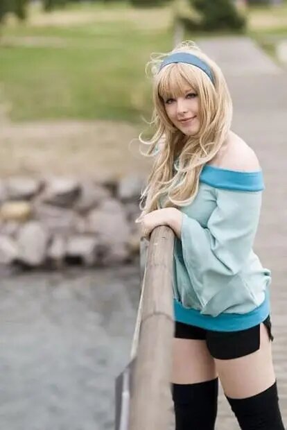 Косплей Macross F Sheryl Nome, светло-зеленый, female