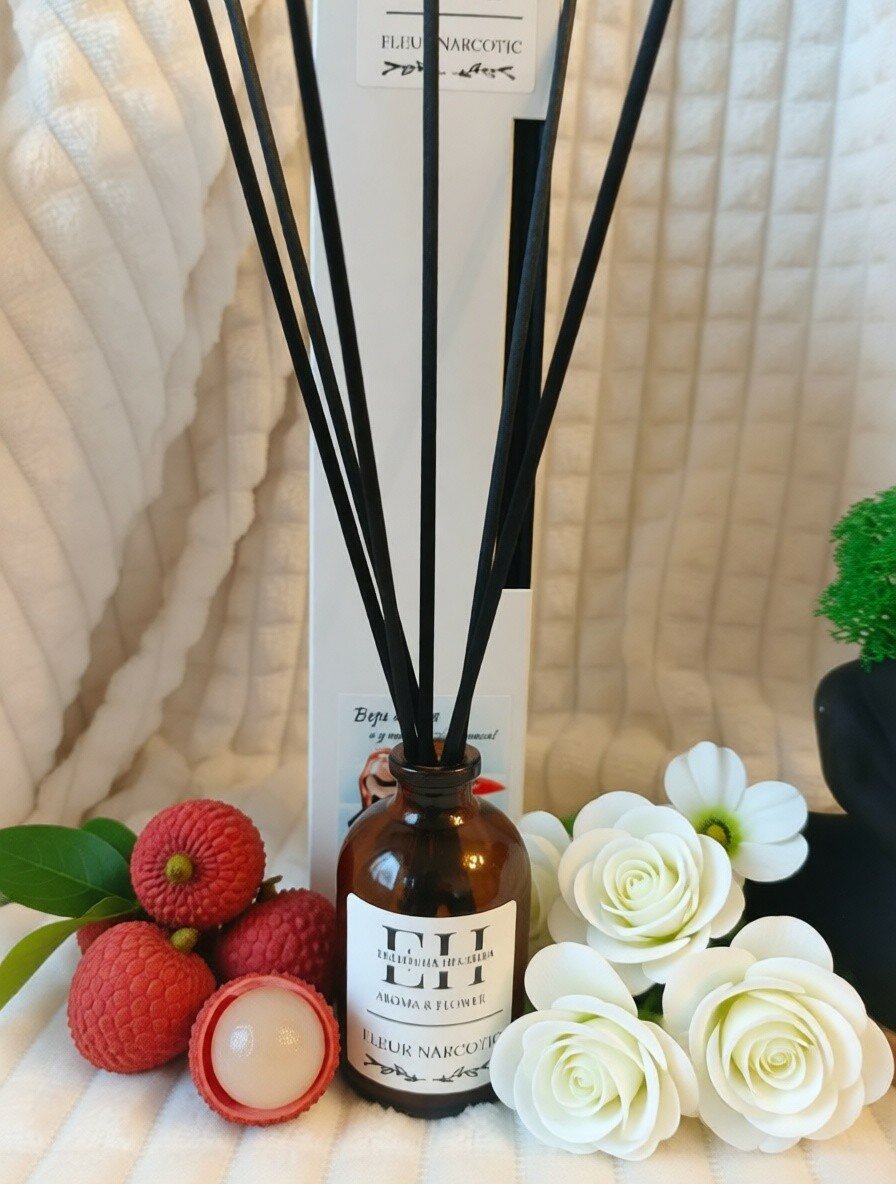 Диффузор для дома парфюмированный, флер наркотик (Fleur narcotic), 50 мл