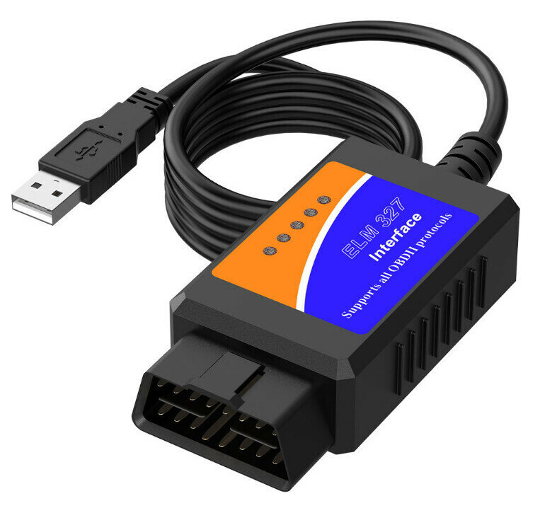 Автосканер-программатор ELM327 USB v1.5 (полная версия)