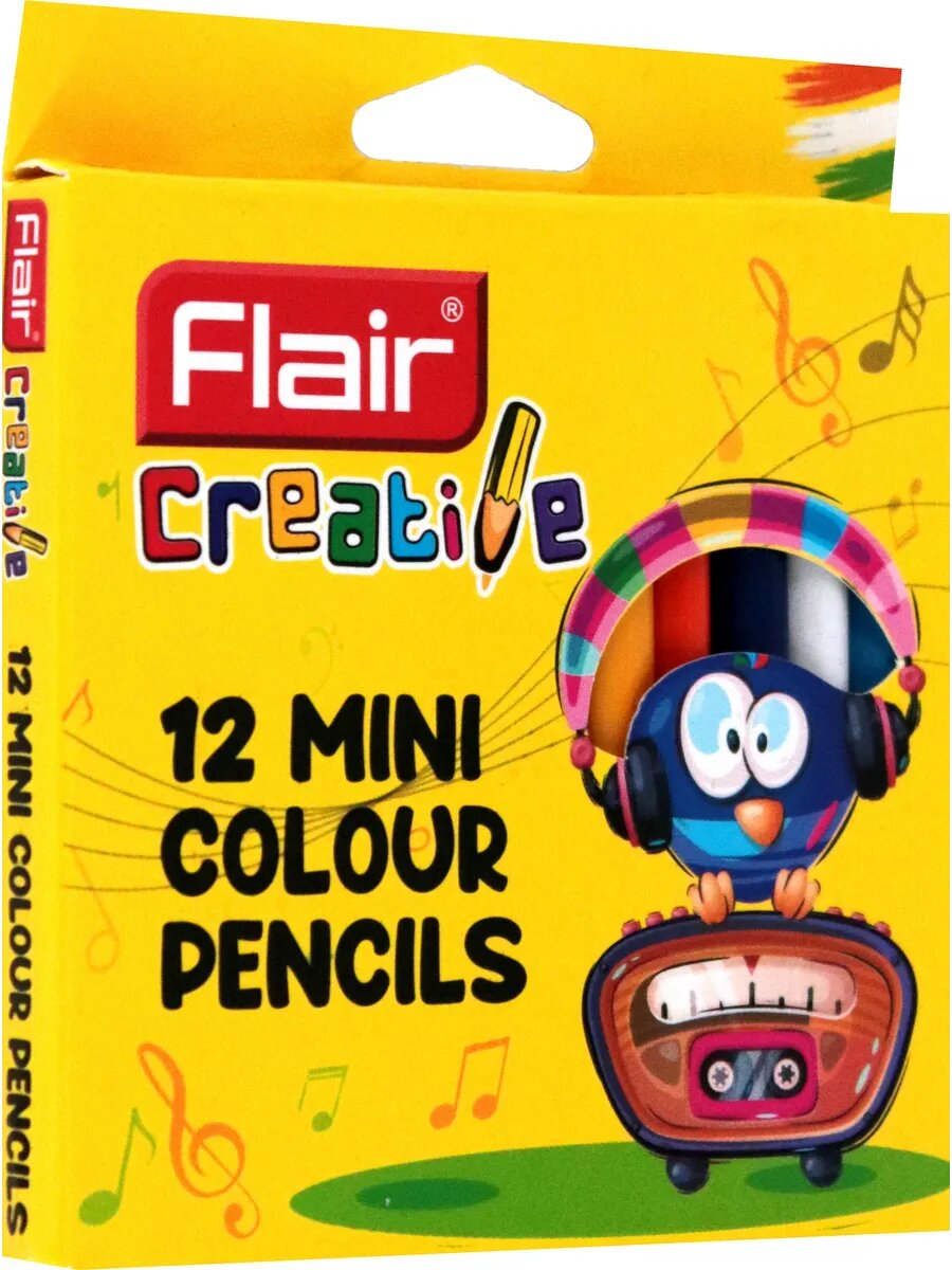 Карандаши цветные Flair Creative, 12 цветов