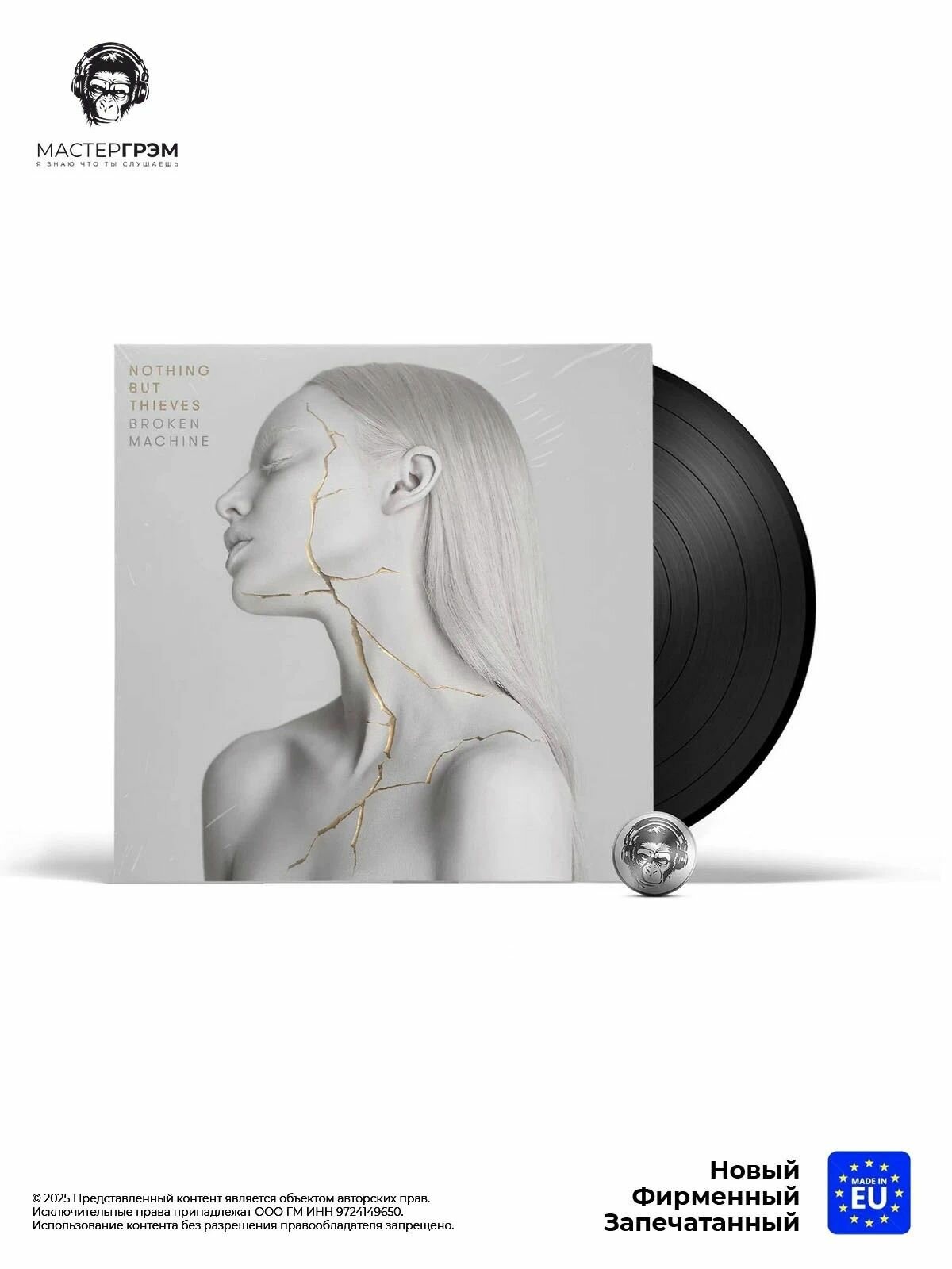 Виниловая пластинка Nothing But Thieves - Broken Machine (LP) 2017