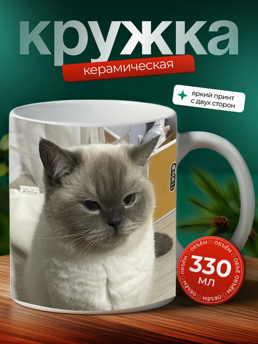 Кружка Тайская кошка 51,