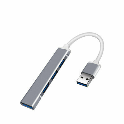 Многопортовый разветвитель Xiejia, USB 3.0, 4 разъема, серый