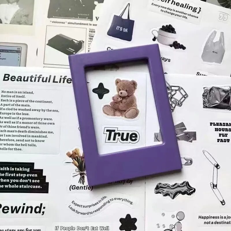 Магнитная фоторамка Polaroid для холодильника, 1 шт.