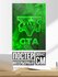 Постер на стену GTA - green gradient