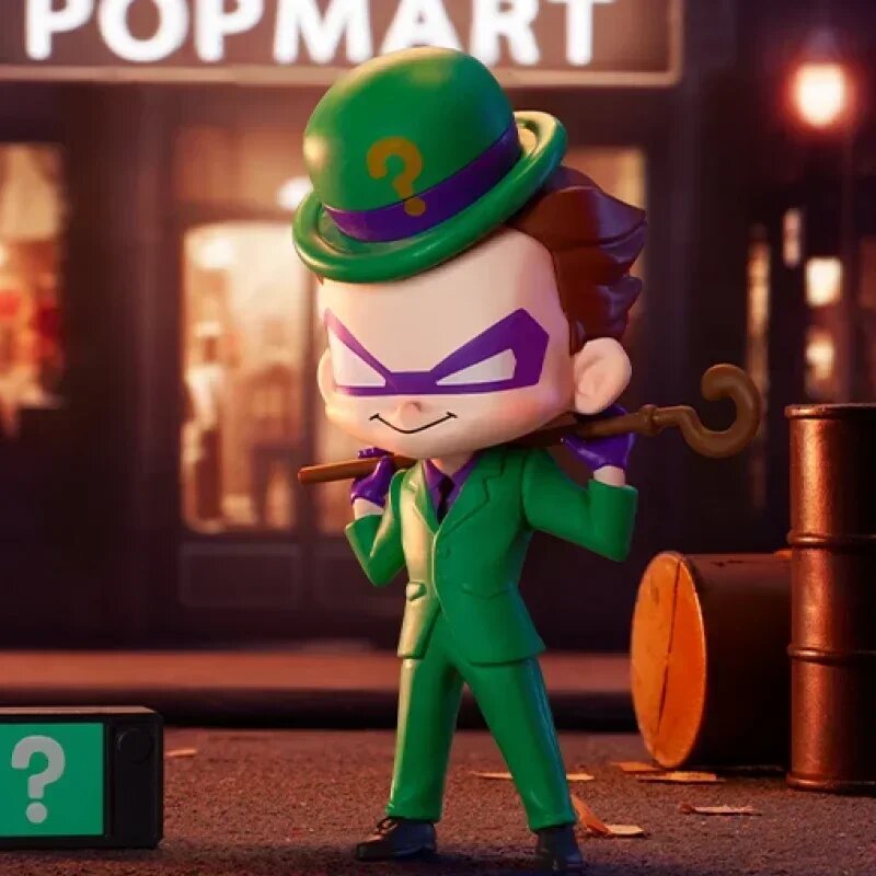 POP MART DC Gotham City Series Mystery Box Фиолетовый, RIDDLER