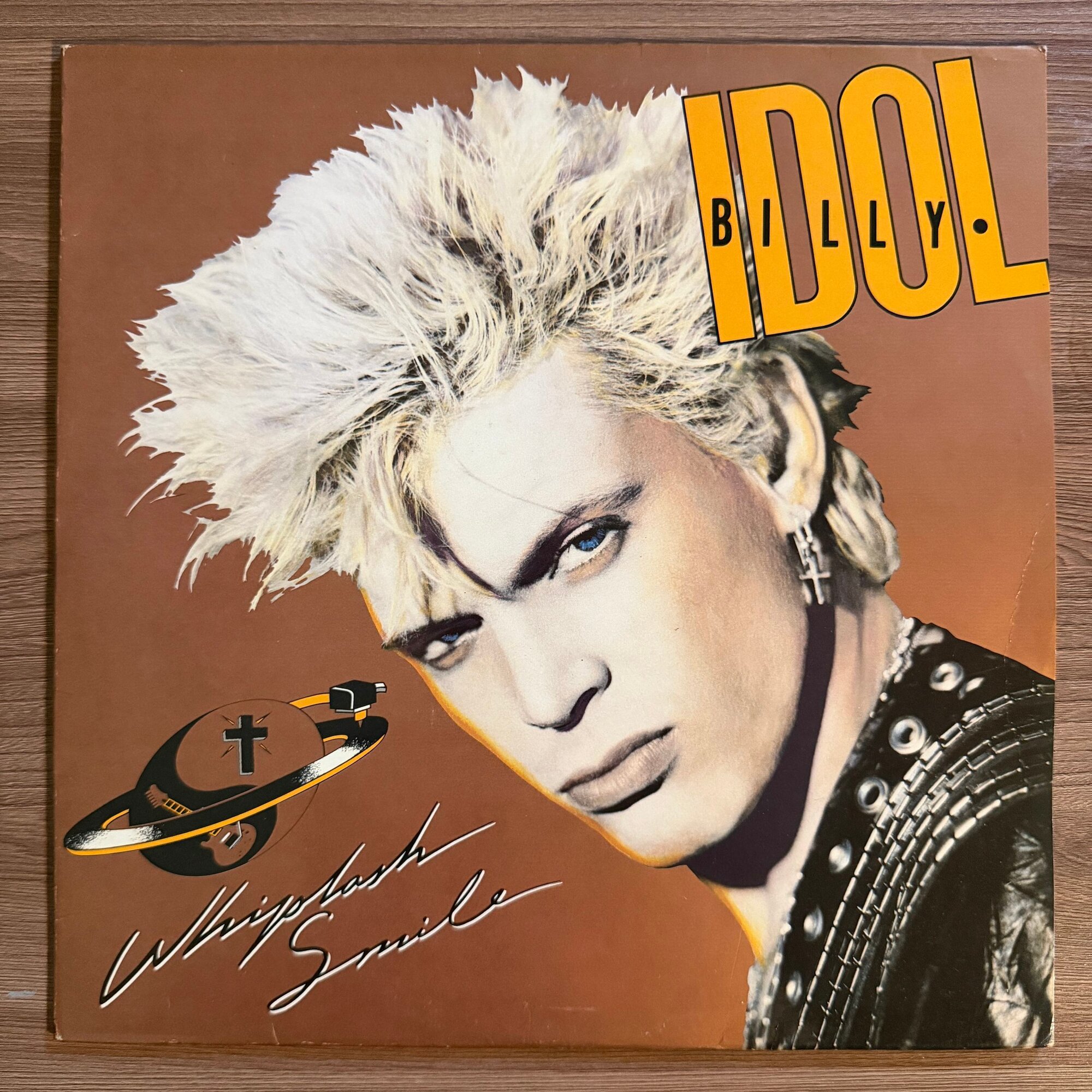 Виниловая пластинка Billy Idol Whiplash Smile (Скандинавия 1986г.)