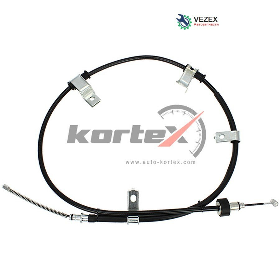KORTEX KBC077 Трос ручного тормоза HYUNDAI GETZ 02- прав. KBC077