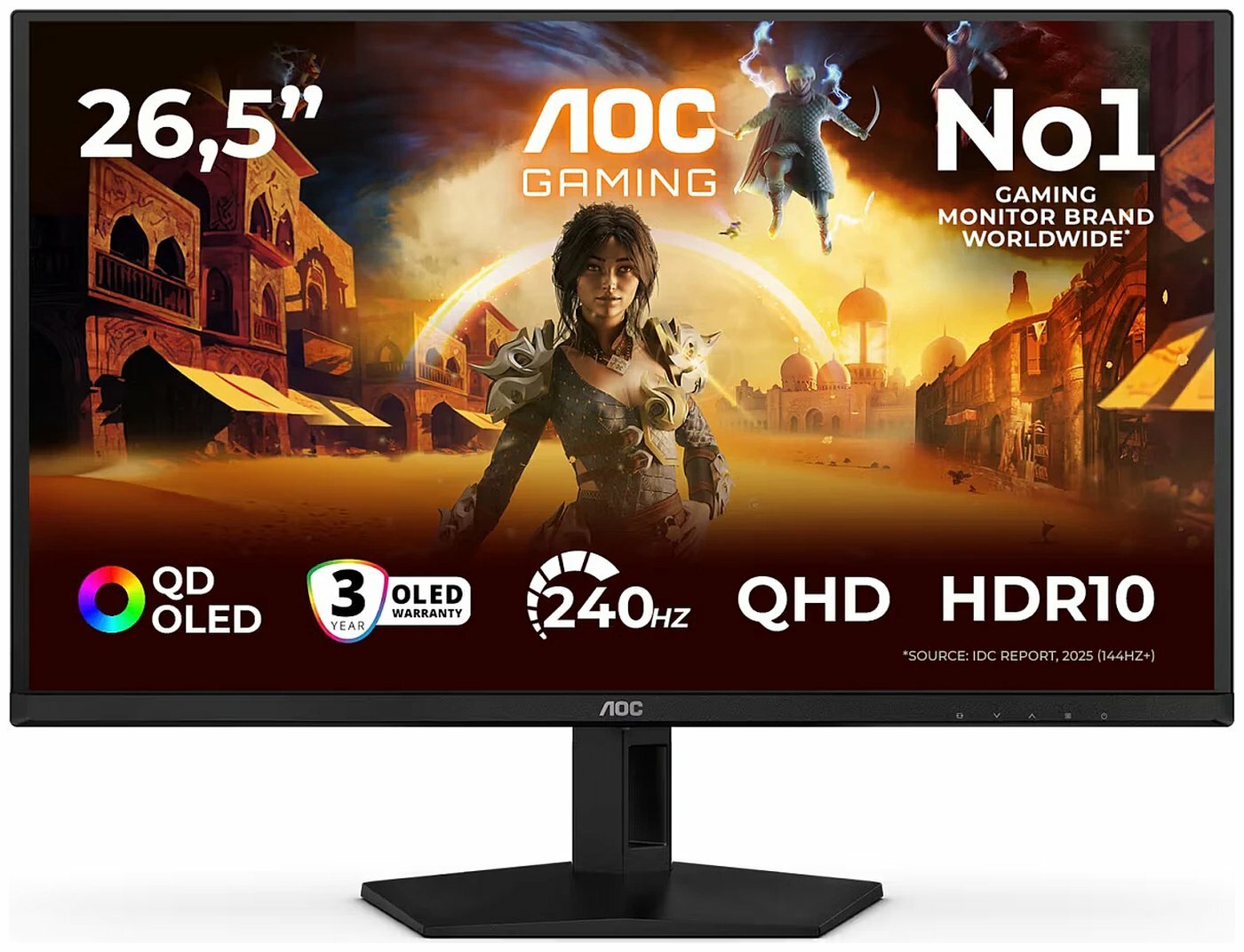 ЖК монитор AOC 26.5', Q27G41ZDF